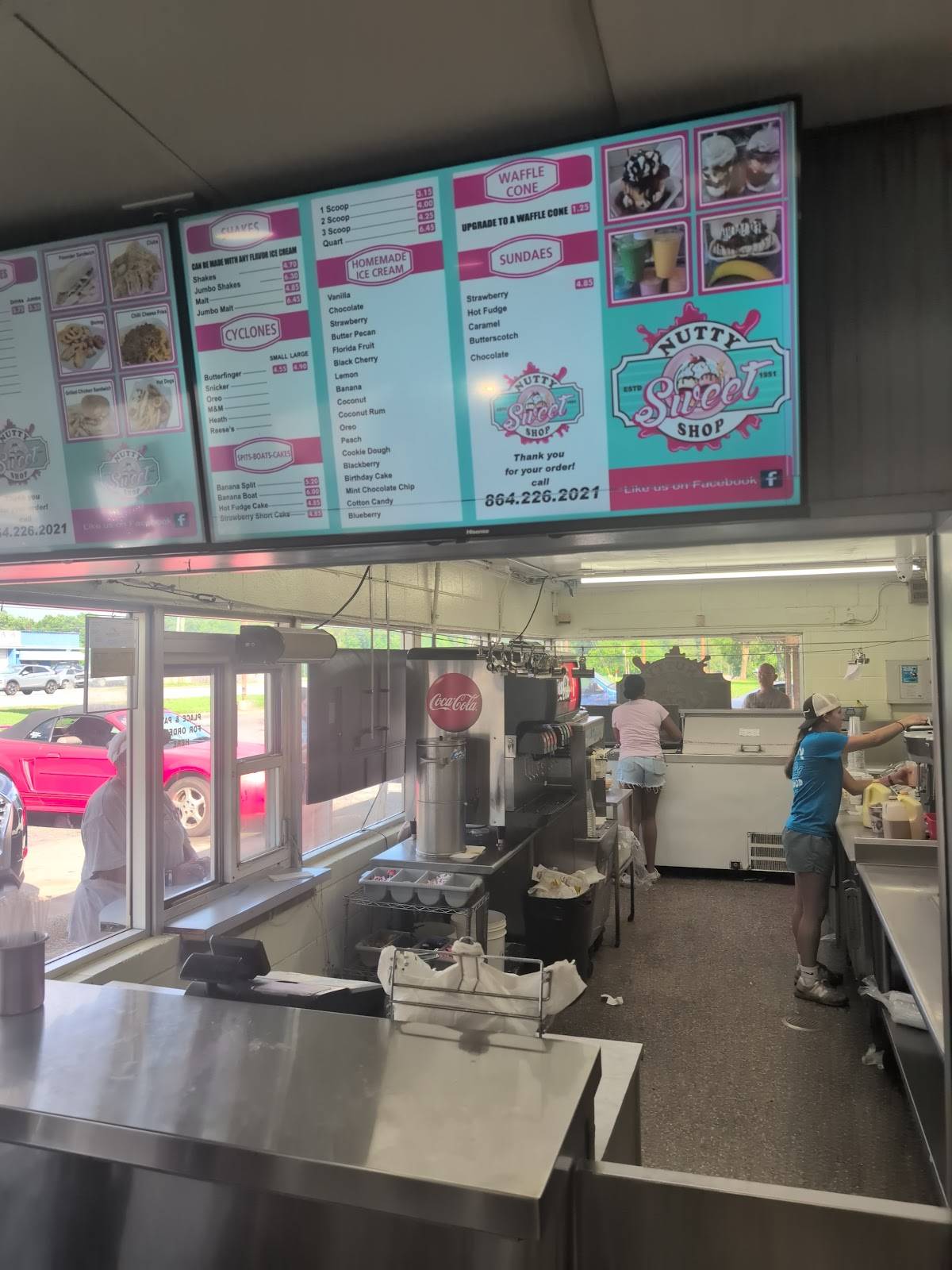Menu at Nutty Sweet Shop desserts, Anderson, E River St