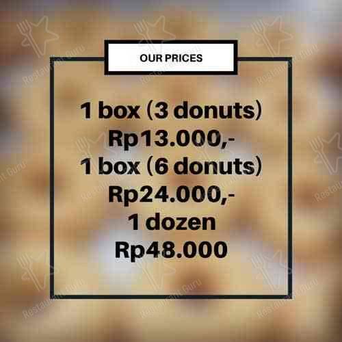 Menu at O-Donuts Potato desserts, Tangerang, Ciputat Business Centre