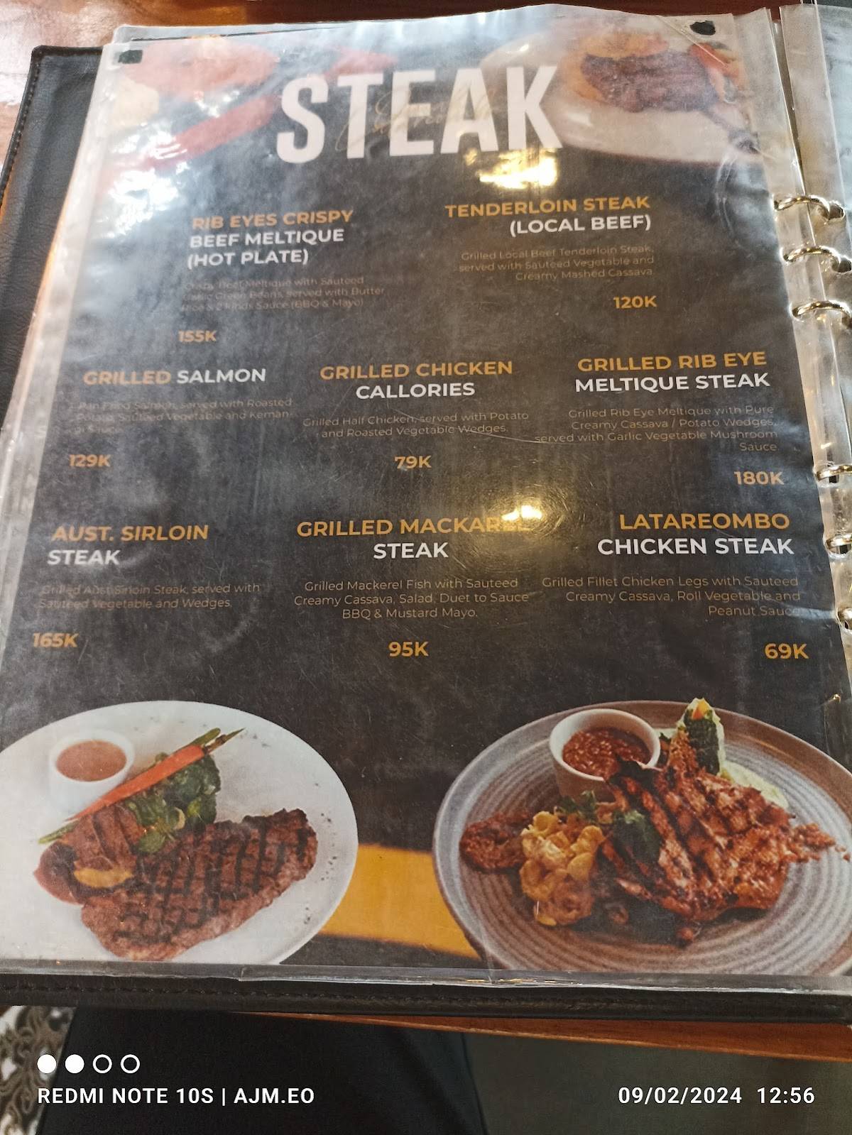 Menu at Omah Latareombo Coffee & Kitchen restaurant, Gondangsari