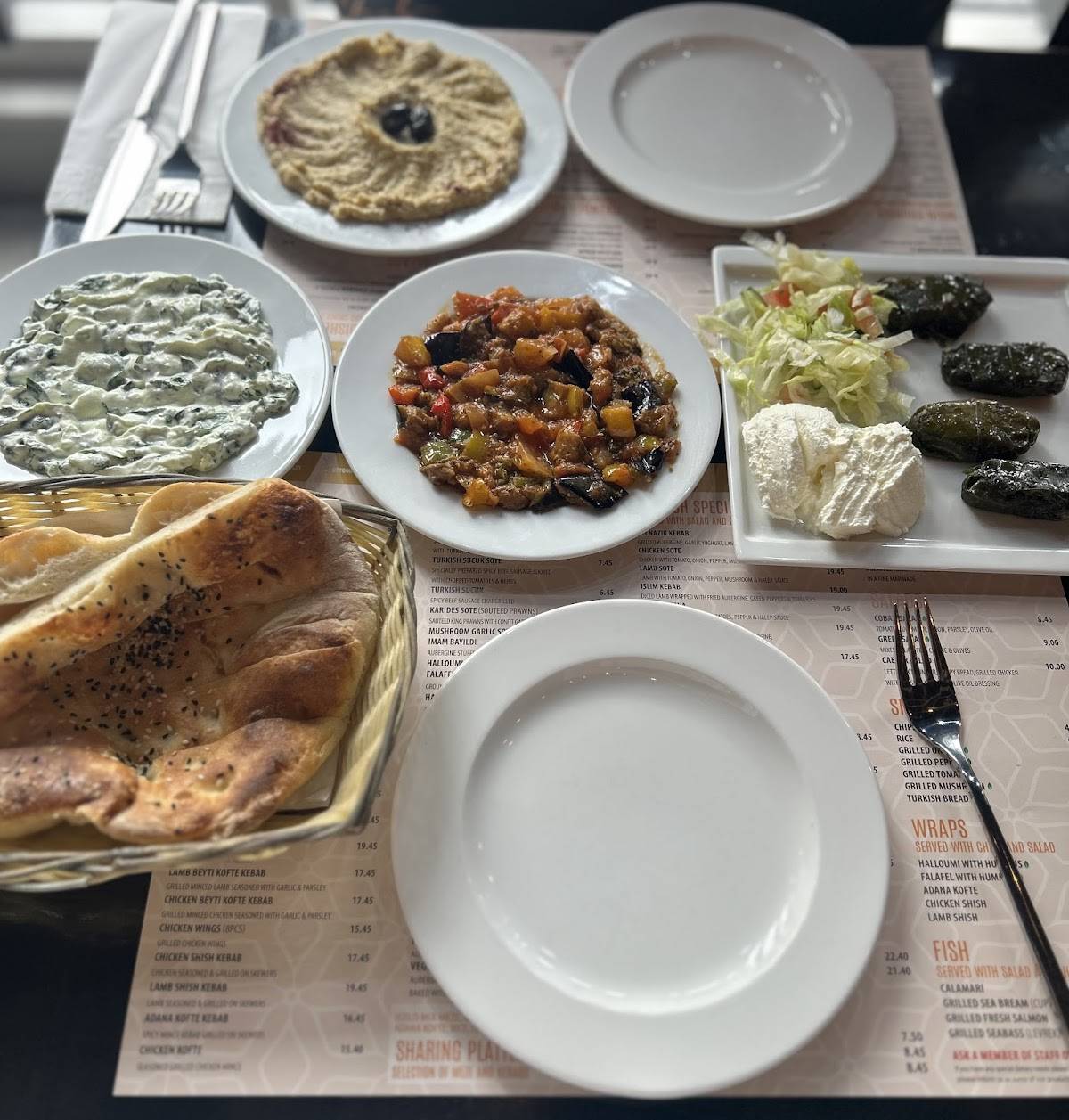 Menu at Ottoman Grill & Bar, Chorley