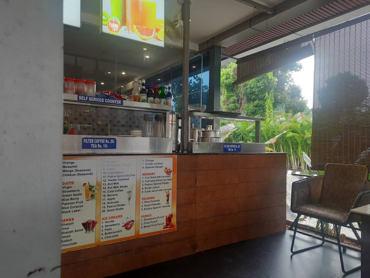 Menu at PADMA CAFE PERUNNA, Changanassery