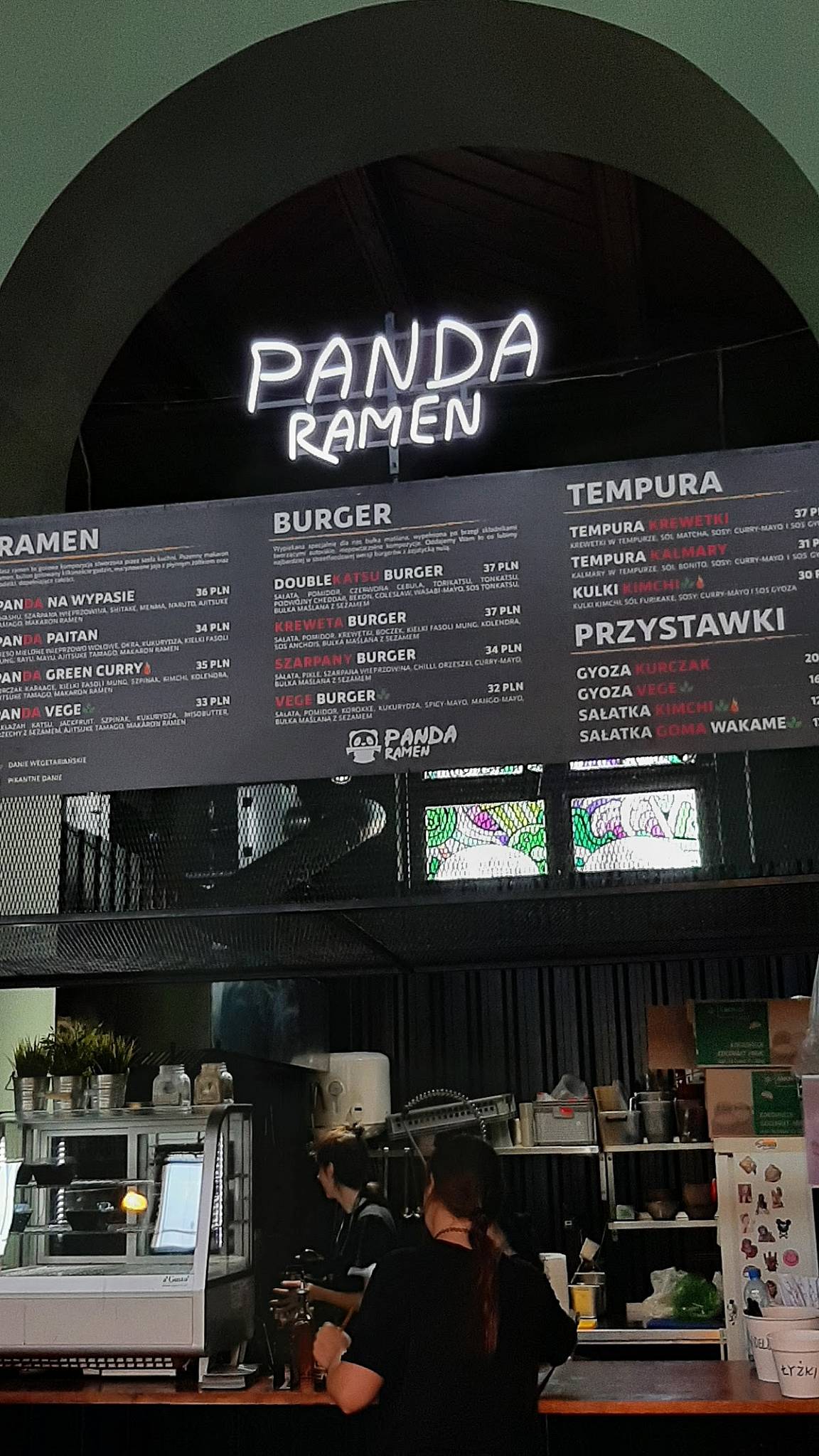 Carta del restaurante Panda Ramen - Hala Świebodzki, Wroclaw (Breslavia)