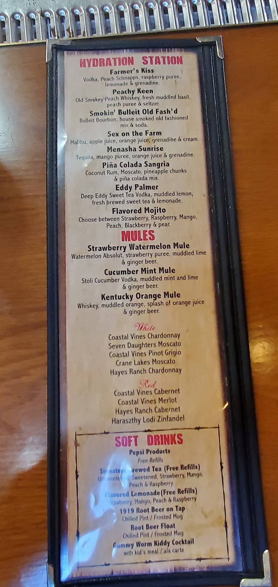 Menu at Parker John's BBQ & Pizza, Menasha