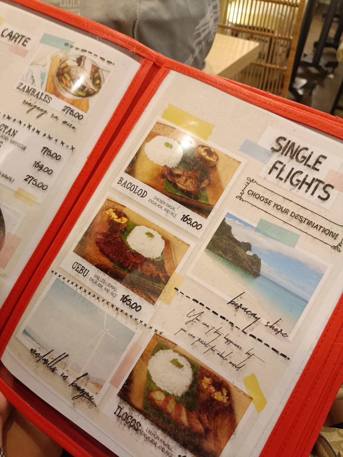 Menu at Passenger Seat - SM City San Mateo restaurant, San Mateo