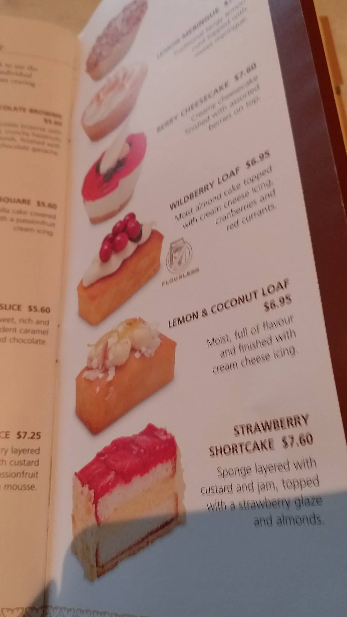 Menu at Dôme Café cafe, Perth, Level 1/256 Adelaide Terrace