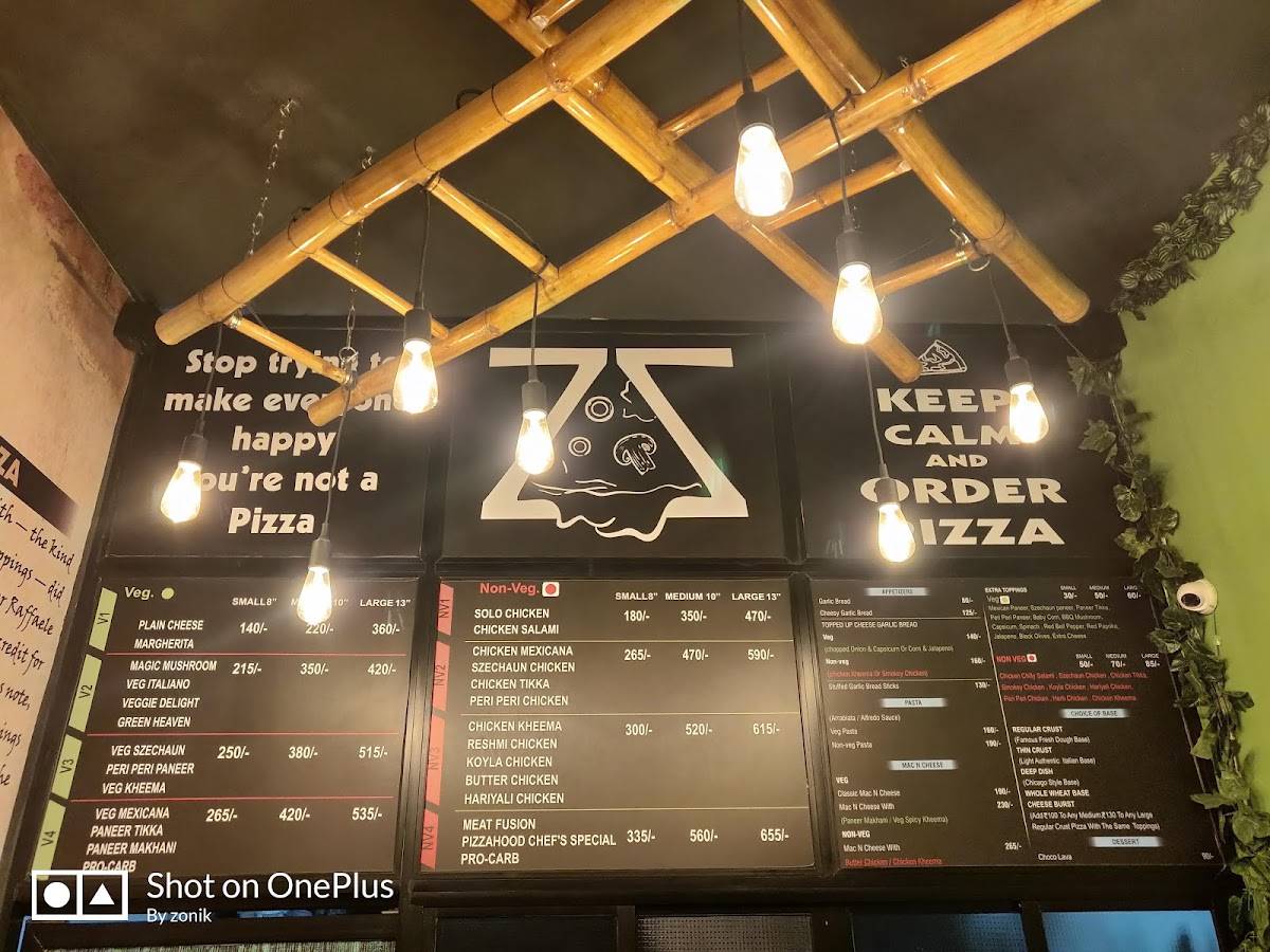 Menu at Pizzahood, Thane