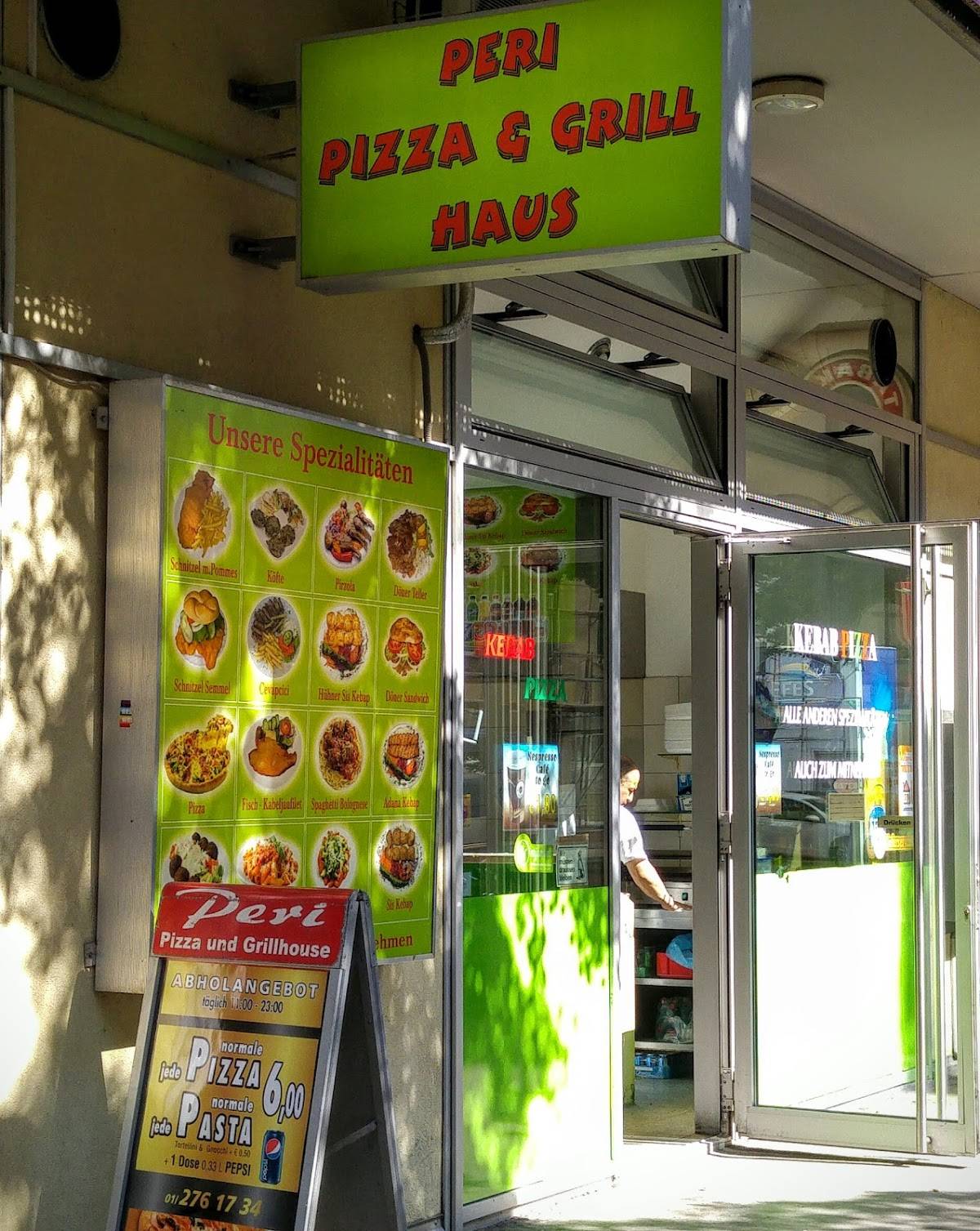 Speisekarte von Pizzeria Peri, Wien, Stuwerstraße 27B