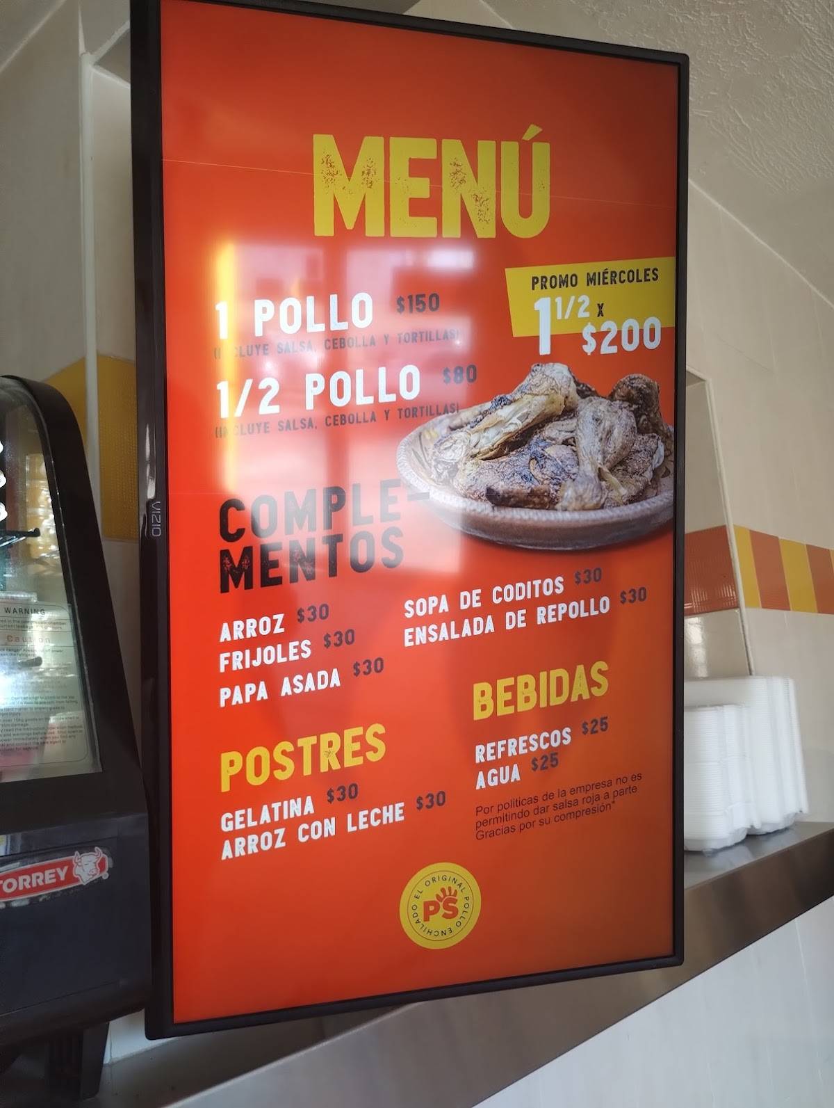 Carta del restaurante Pollo Sinaloa Suc. Pradera Dorada, Ciudad Juarez ...