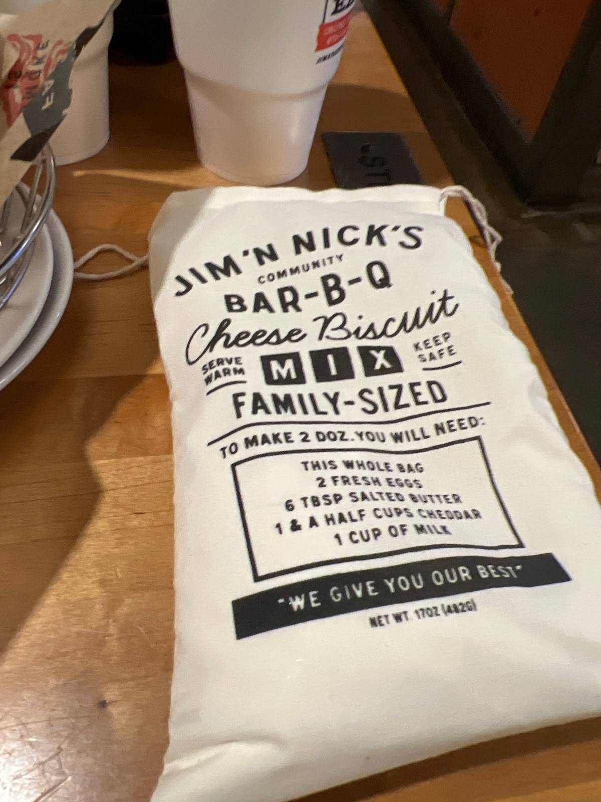 Menu at Jim 'N Nick's Bar-B-Q, Pooler