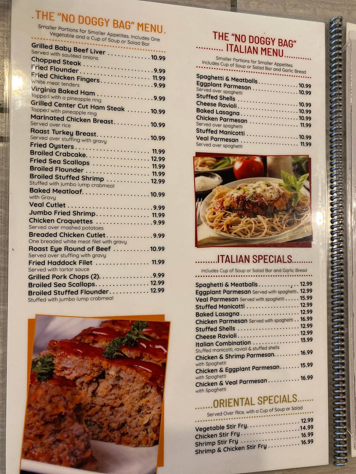 Menu at Post House Family Restaurant, Oxford