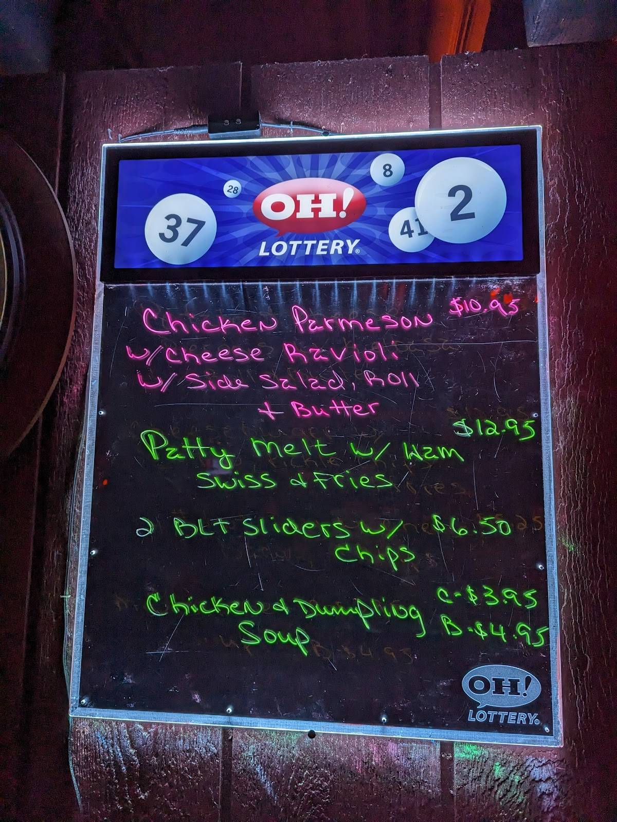 Menu at Post & Beam pub & bar, Cleveland