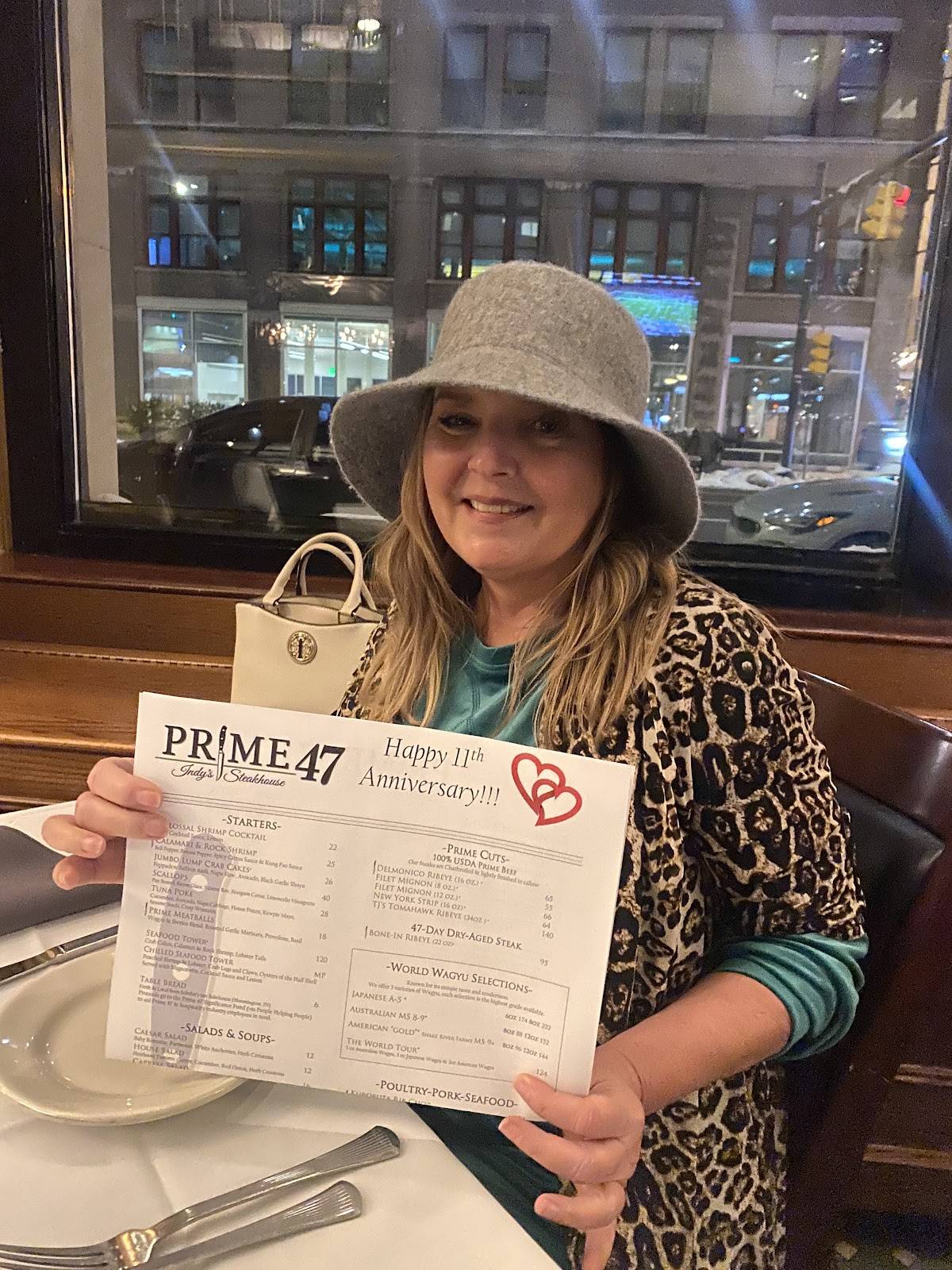 Menu at Prime 47- Indy's Steakhouse, Indianapolis, 47 S Pennsylvania St