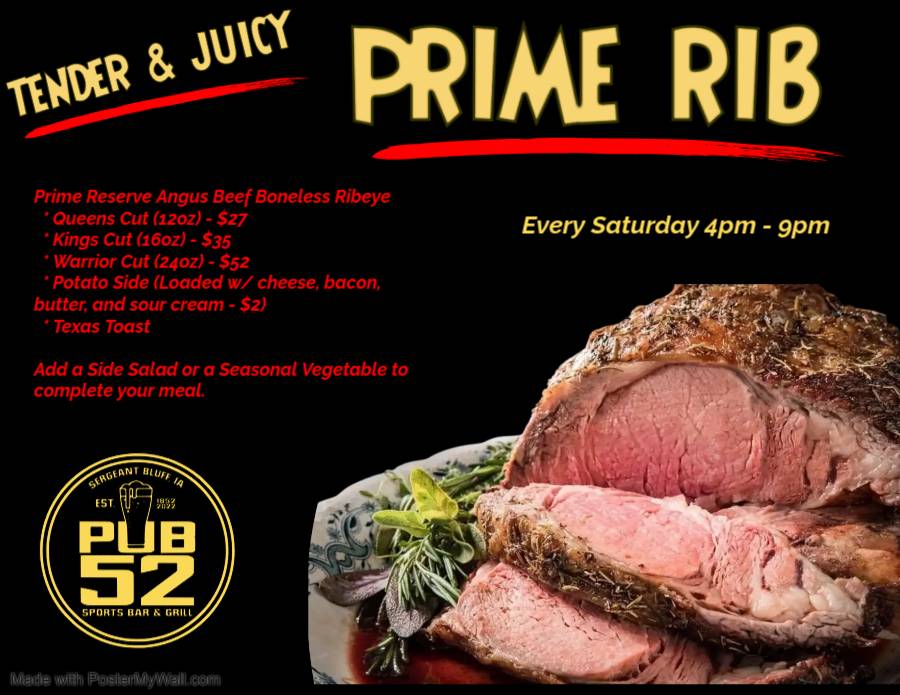 Carta de Pub 52, Sergeant Bluff