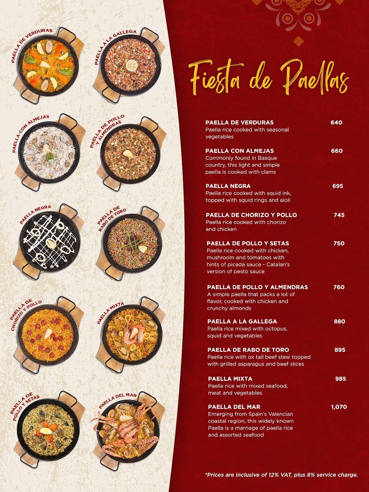 Menu at Barcino - Rockwell, Makati, Power Plant Mall 143 R1 Level ...