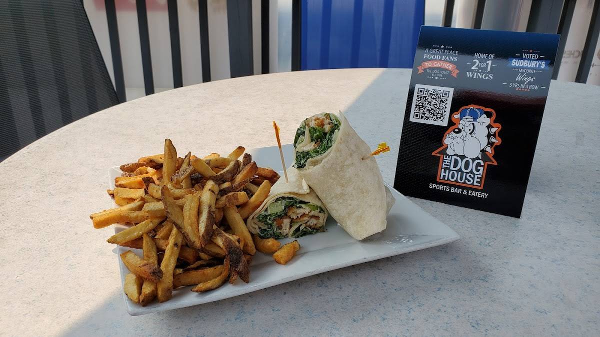 Menu at Dog House Sports Bar Azilda, Sudbury