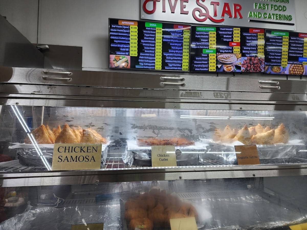 Menu at Five Star South Indian Fast Food & Catering, Orlando