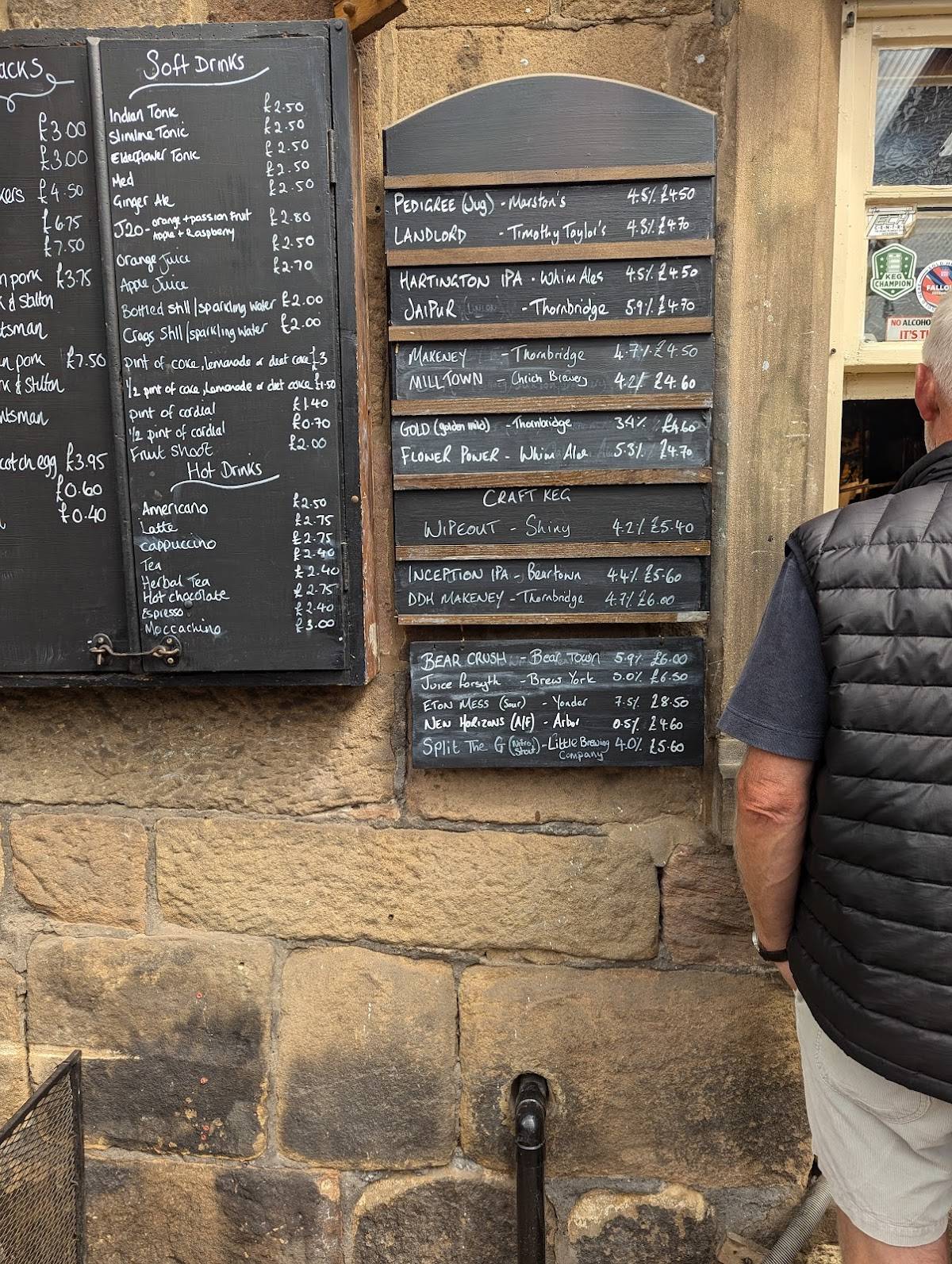 Menu at Holly Bush Inn pub & bar, Belper, Holly Bush Ln