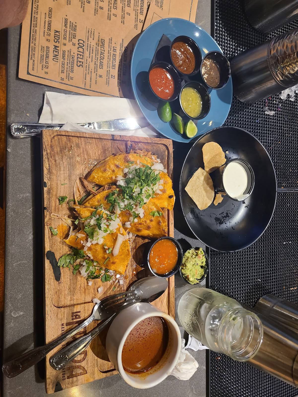 Menu at La Frida Mexican Grill & Seafood pub & bar, Tucson