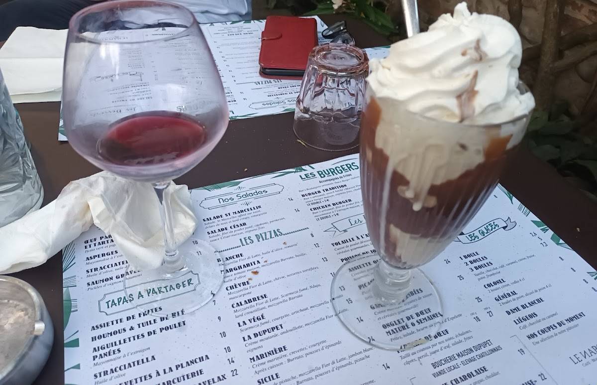 Menu au Le Napoleon restaurant, Châtillon-sur-Chalaronne