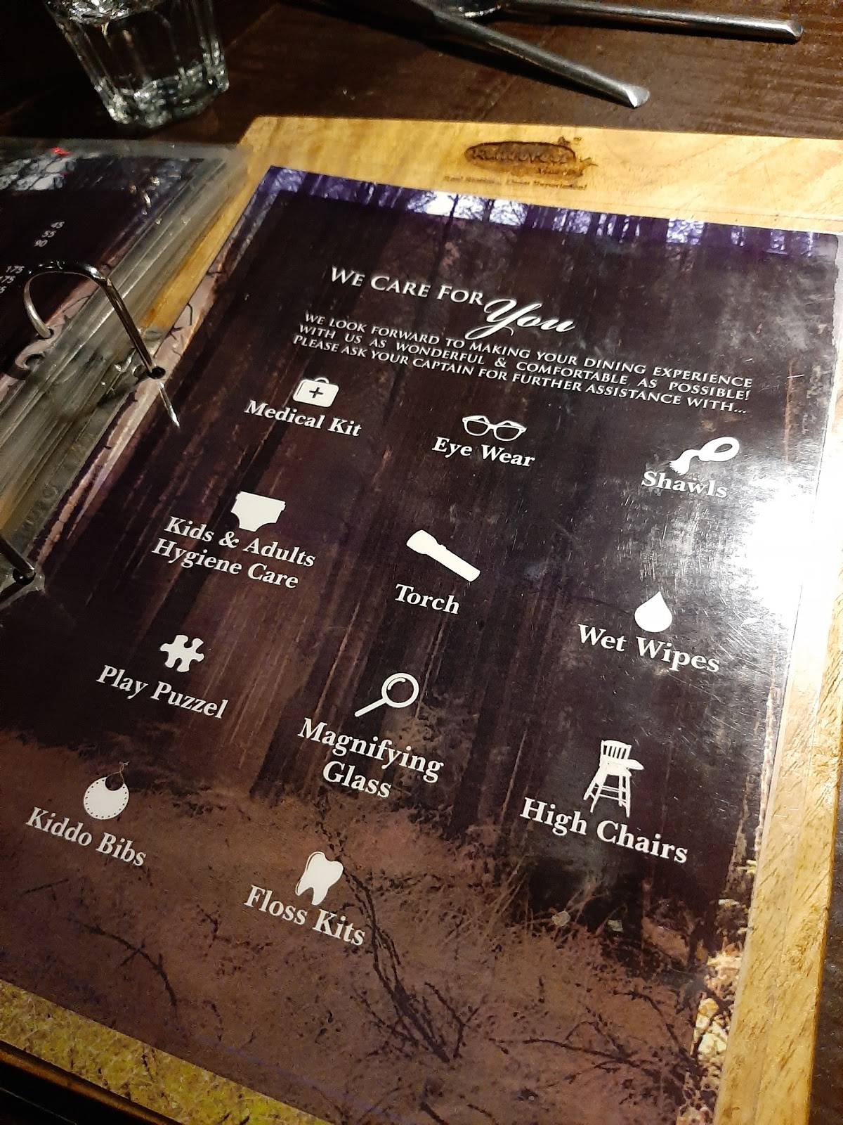 Menu at Rainforest Resto Bar, Thane