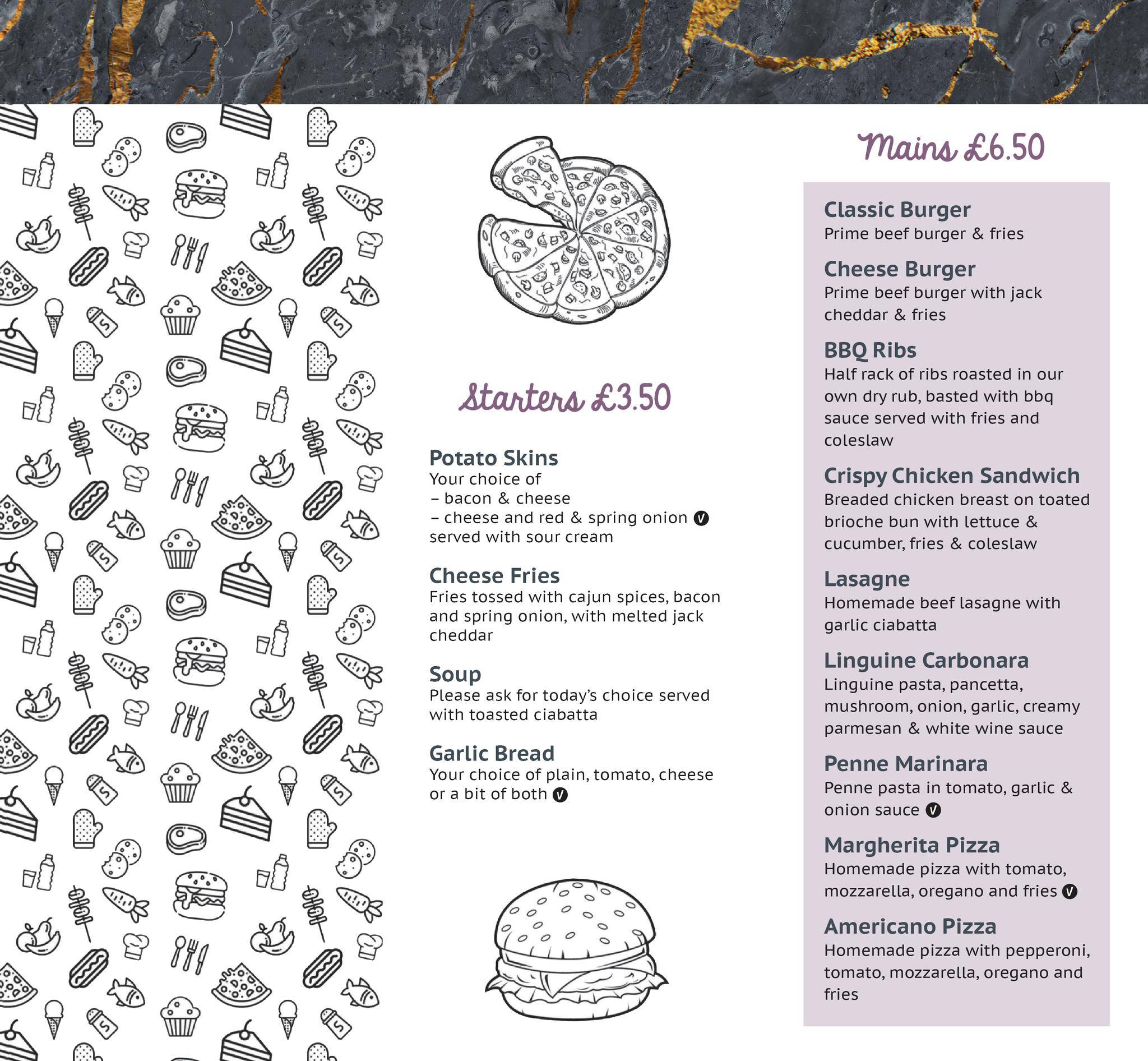 Menu at Relish Bar & Grill, Doncaster