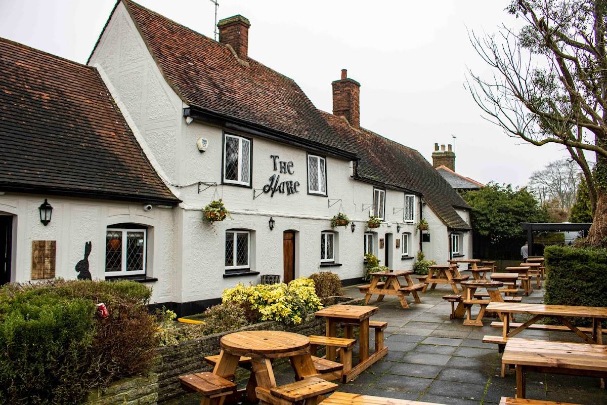 Menu at The Hare pub & bar, Harlow, 100 Hare St Springs