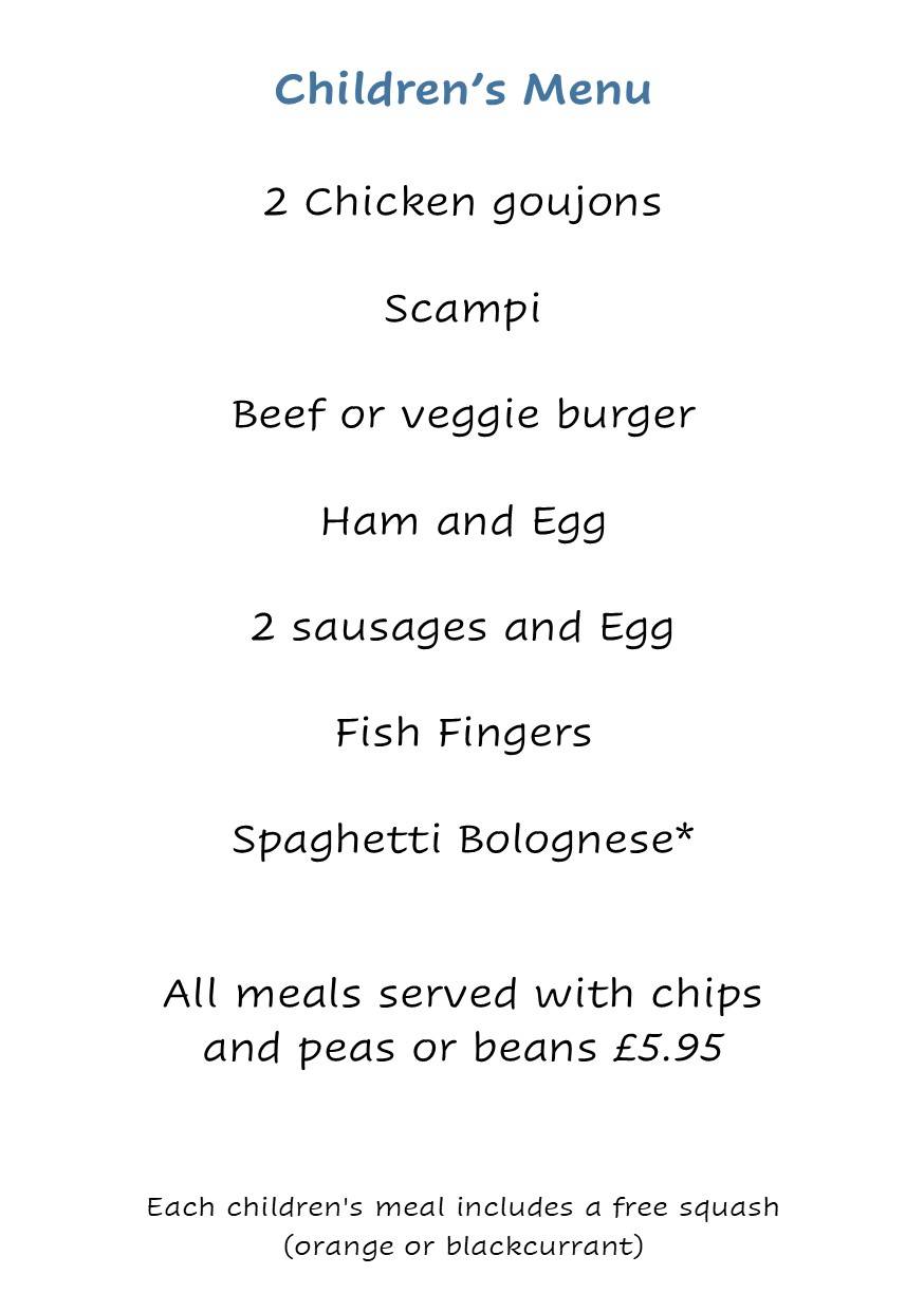 Menu at The Horseshoe Sywell pub & bar, Northampton, 2 Overstone Rd