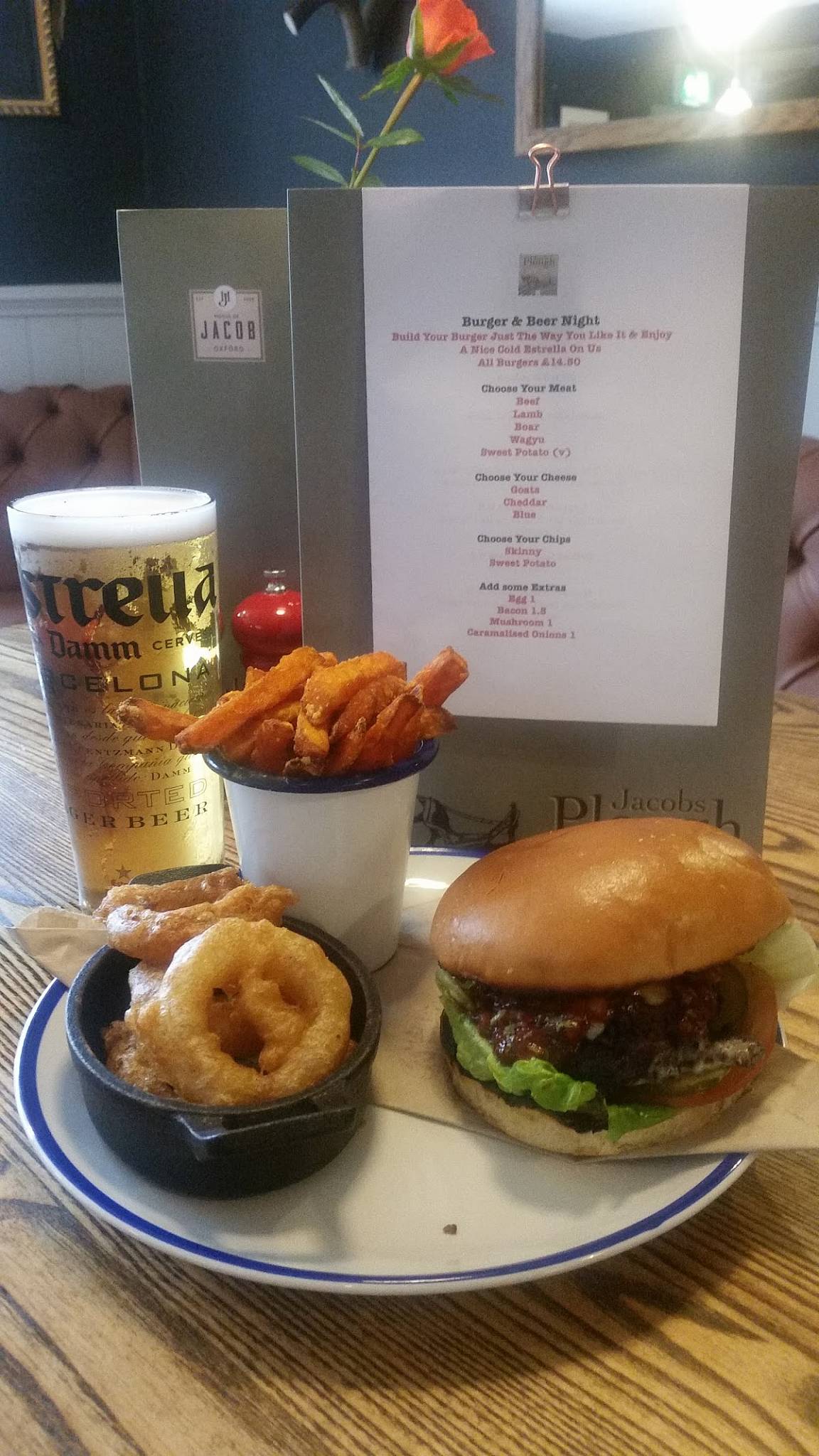 Menu at The Plough Bicester pub & bar, Bicester, 63 North St