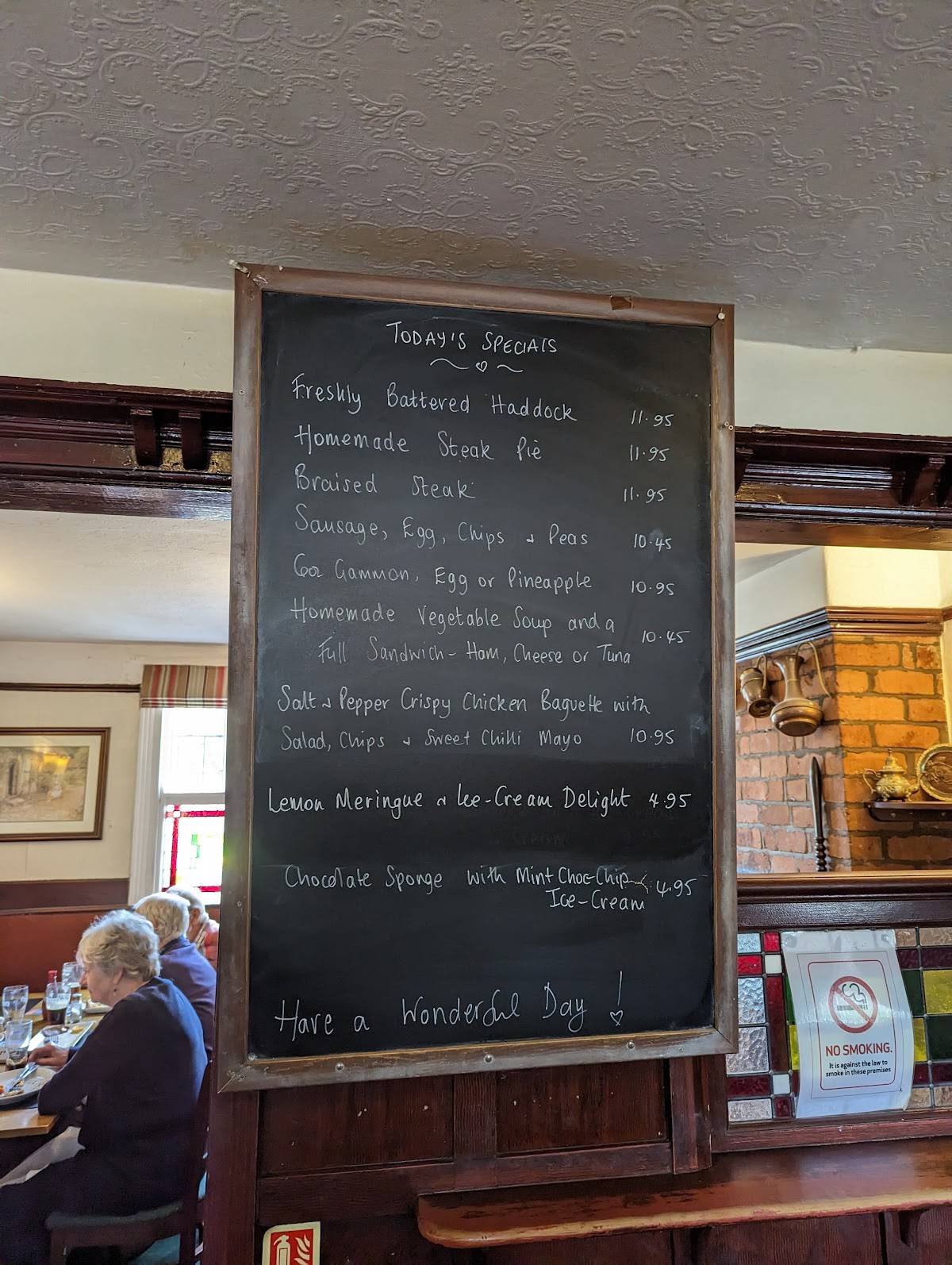 Menu at The Prince Albert pub & bar, Ormskirk