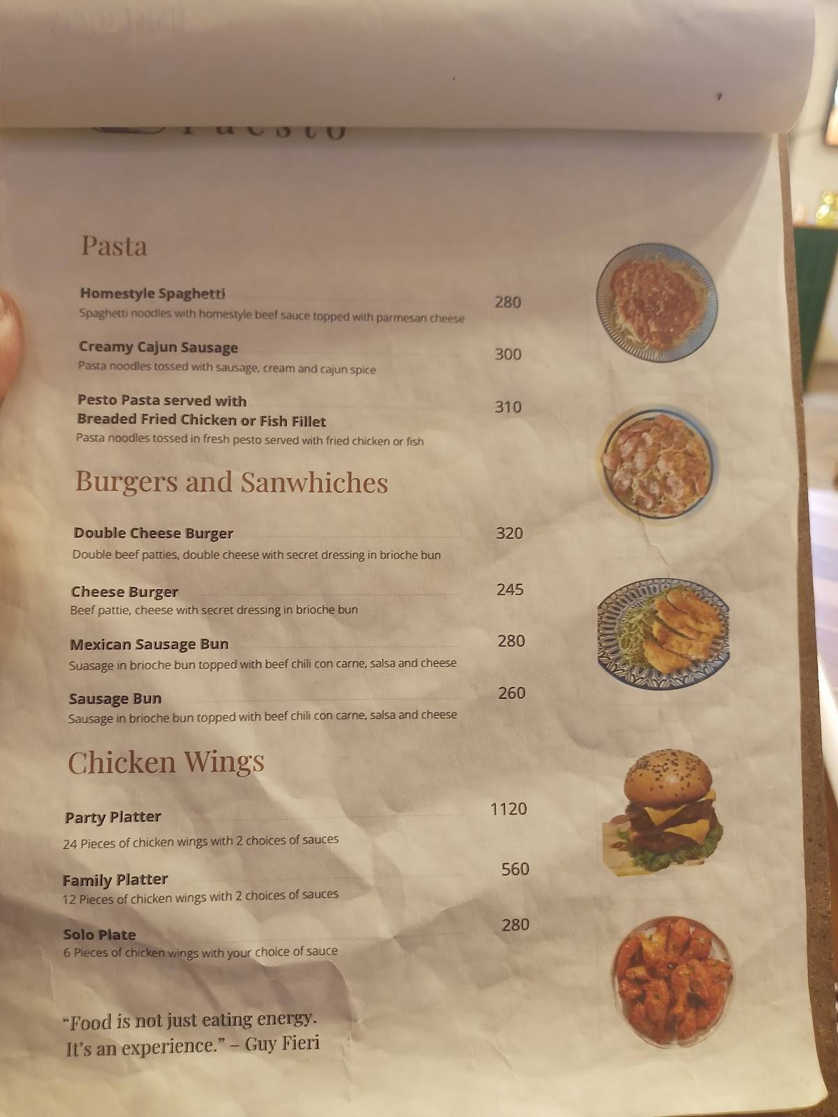 Menu at Puesto Modern Mexican Comfort Food restaurant, Quezon City, 106 ...