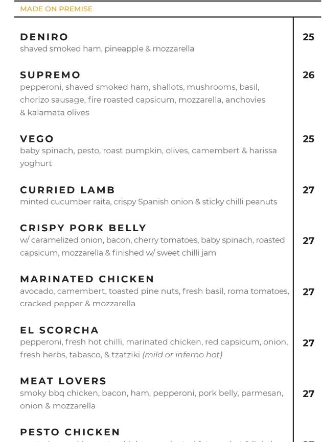 Menu at Quarterdeck Espresso Bar Restaurant, Mooloolaba