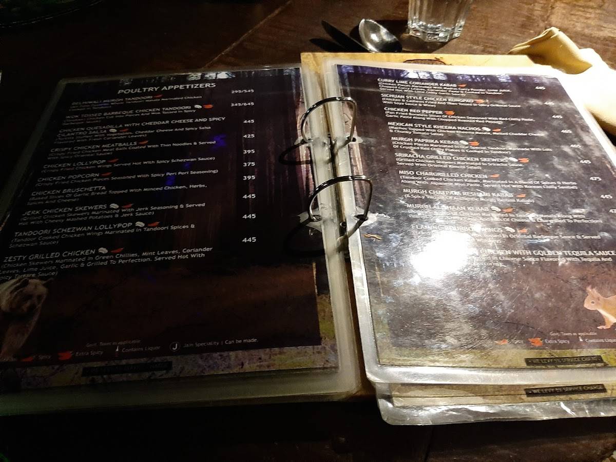 Menu at Rainforest Resto Bar, Thane