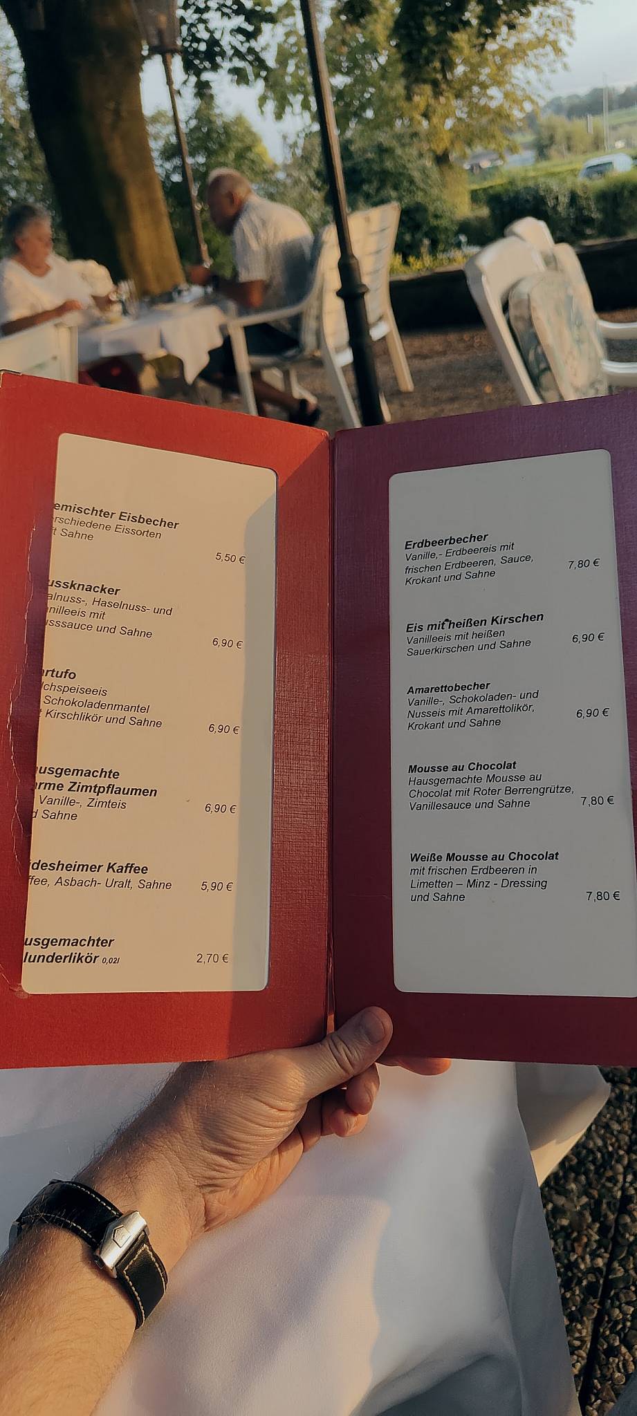 Speisekarte von Inselgasthof Nass restaurant, Rees