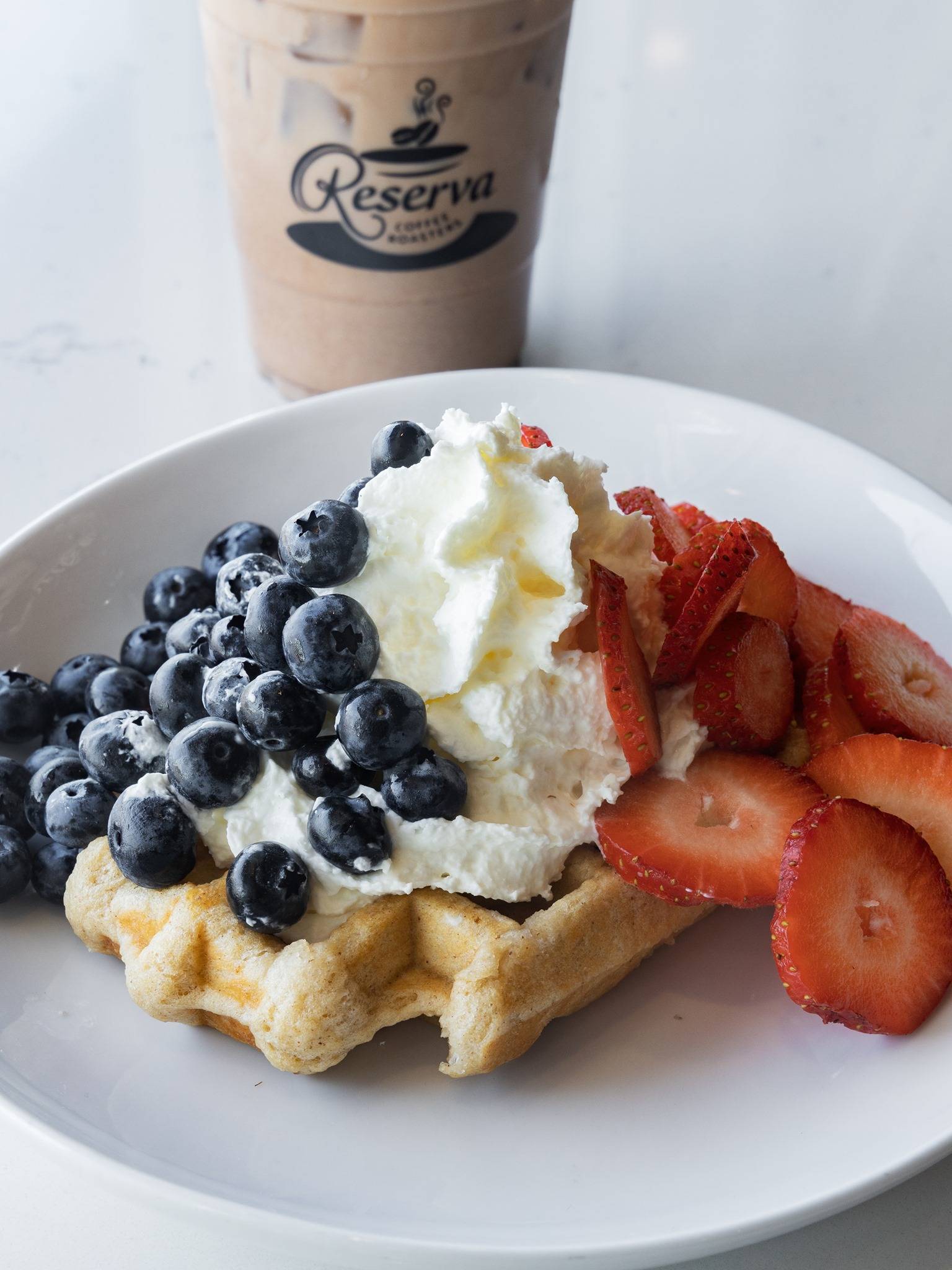 Menu at Reserva Coffee Roasters restaurant, McAllen, W Expy 83 #130