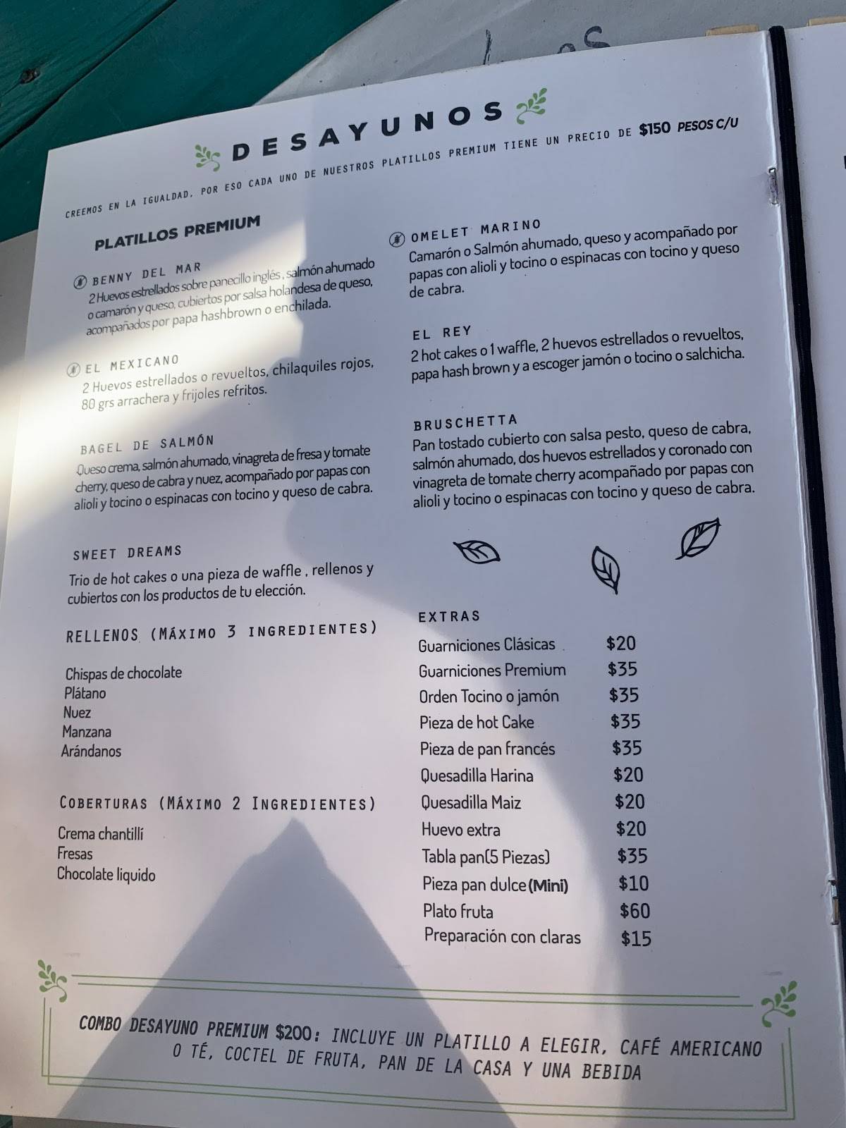 Menu at 3X3 Authentic Food restaurant, Nuevo Vallarta, Valle del ...