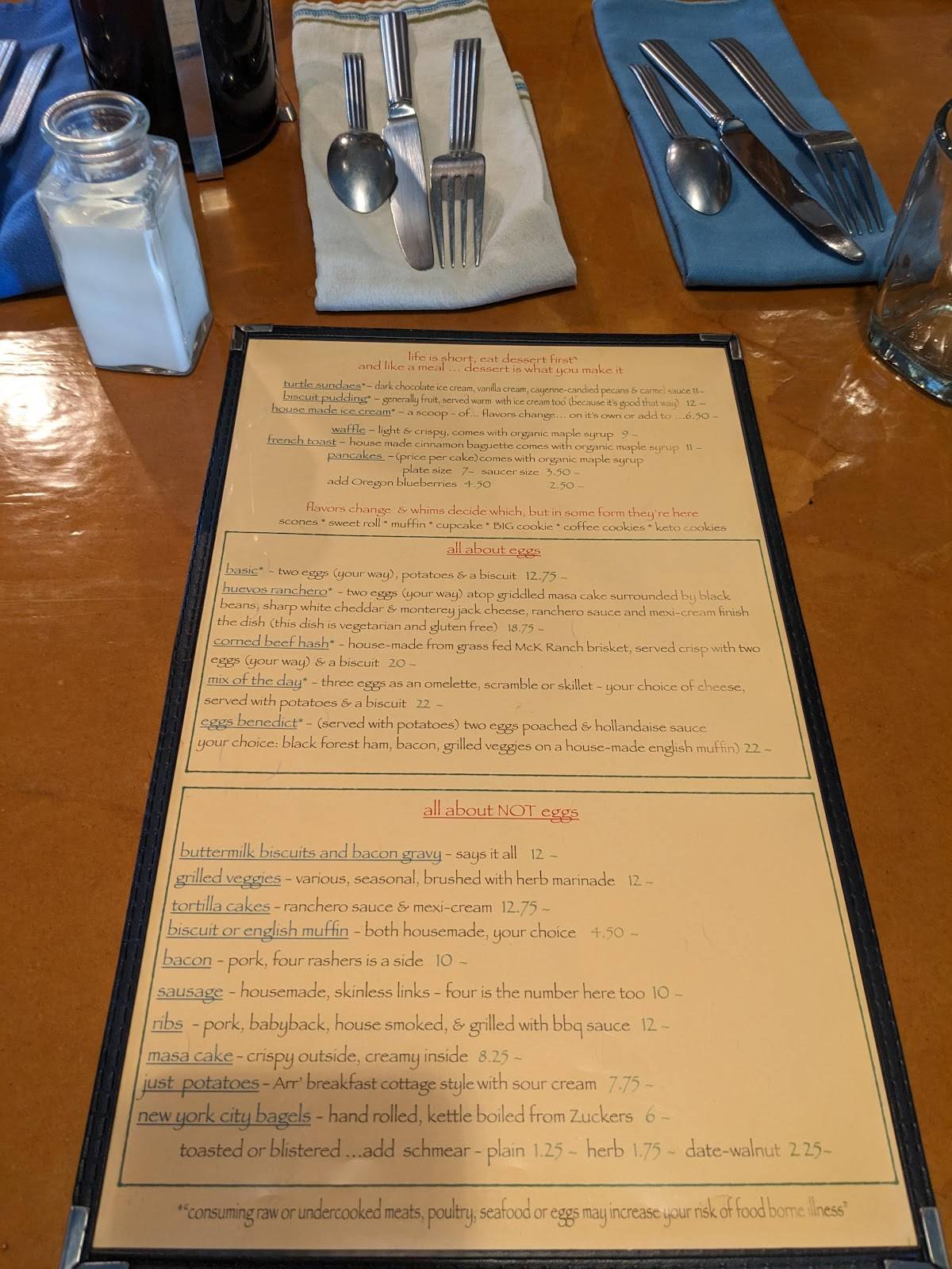Menu at Arr Place restaurant, Newport