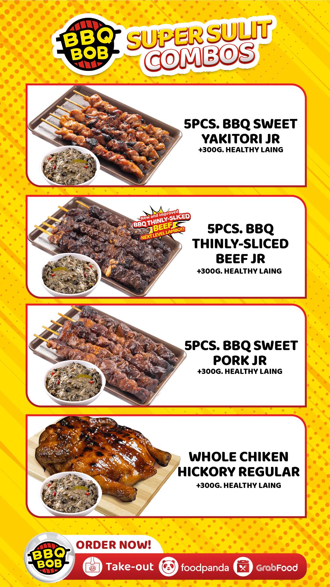 Menu at BBQ BOB - SILANG, Silang