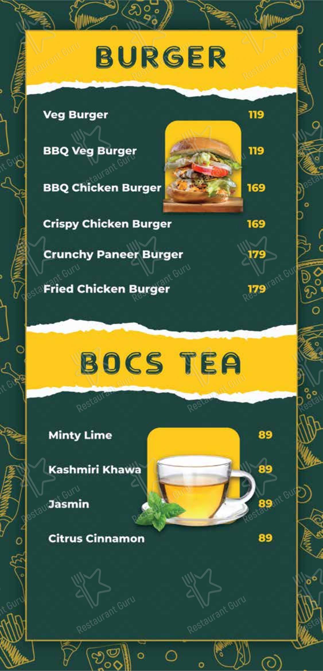 Menu at BOCS Pizza Madurai, Madurai, Aala garments downstairs