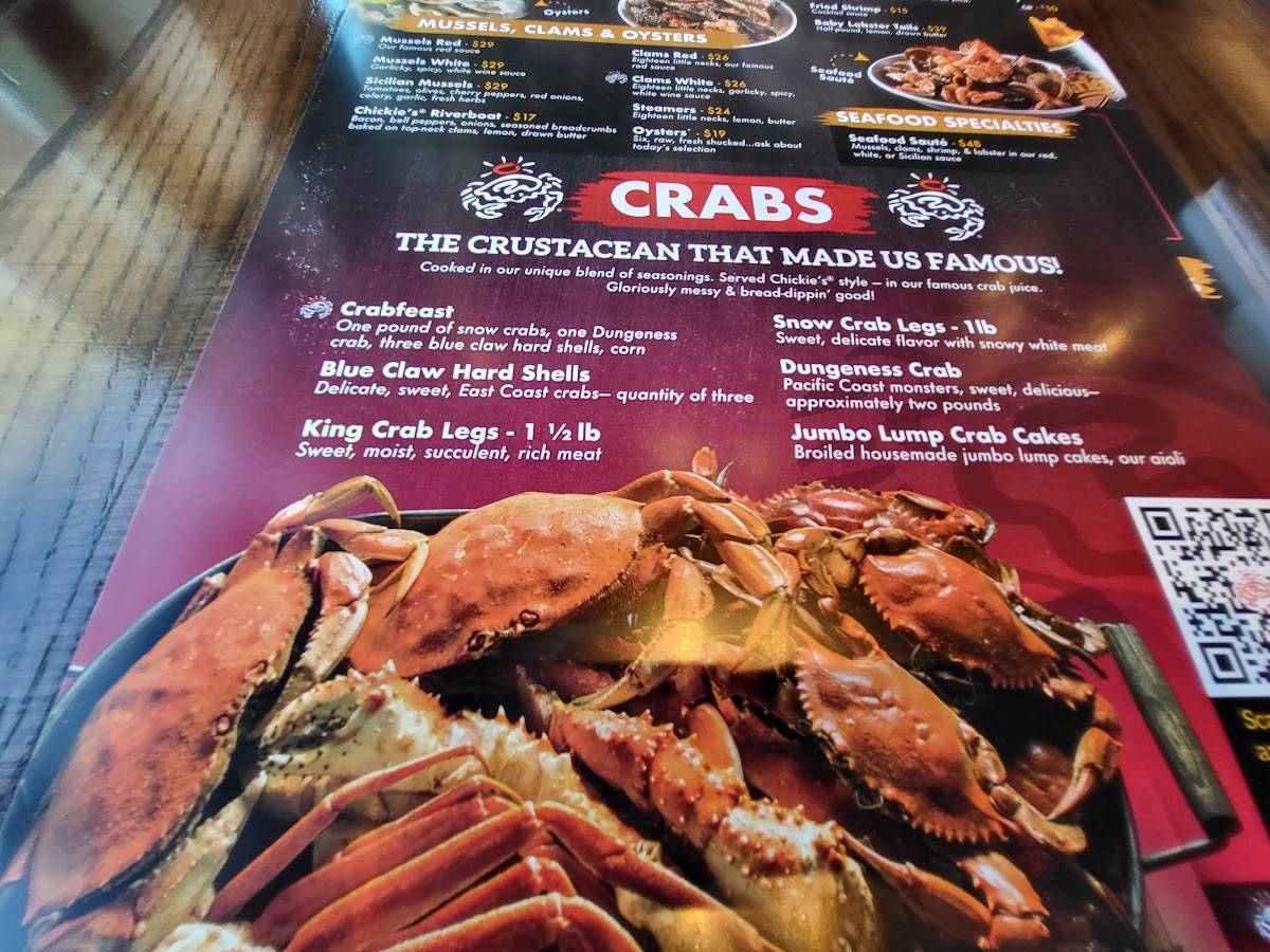 Menu at Balla Italian Soul restaurant, Las Vegas