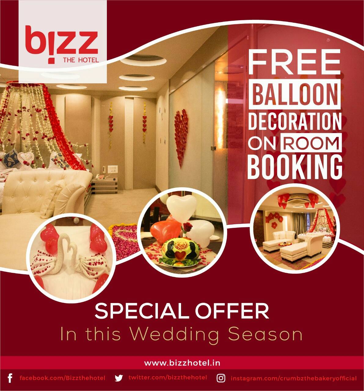 Menu at Bizz The Hotel, Rajkot