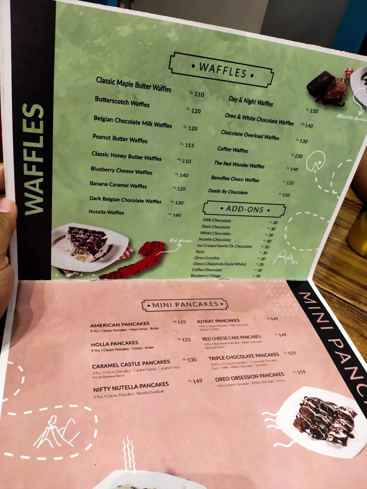 Menu at Budapest Bake Inn, Brahmapur