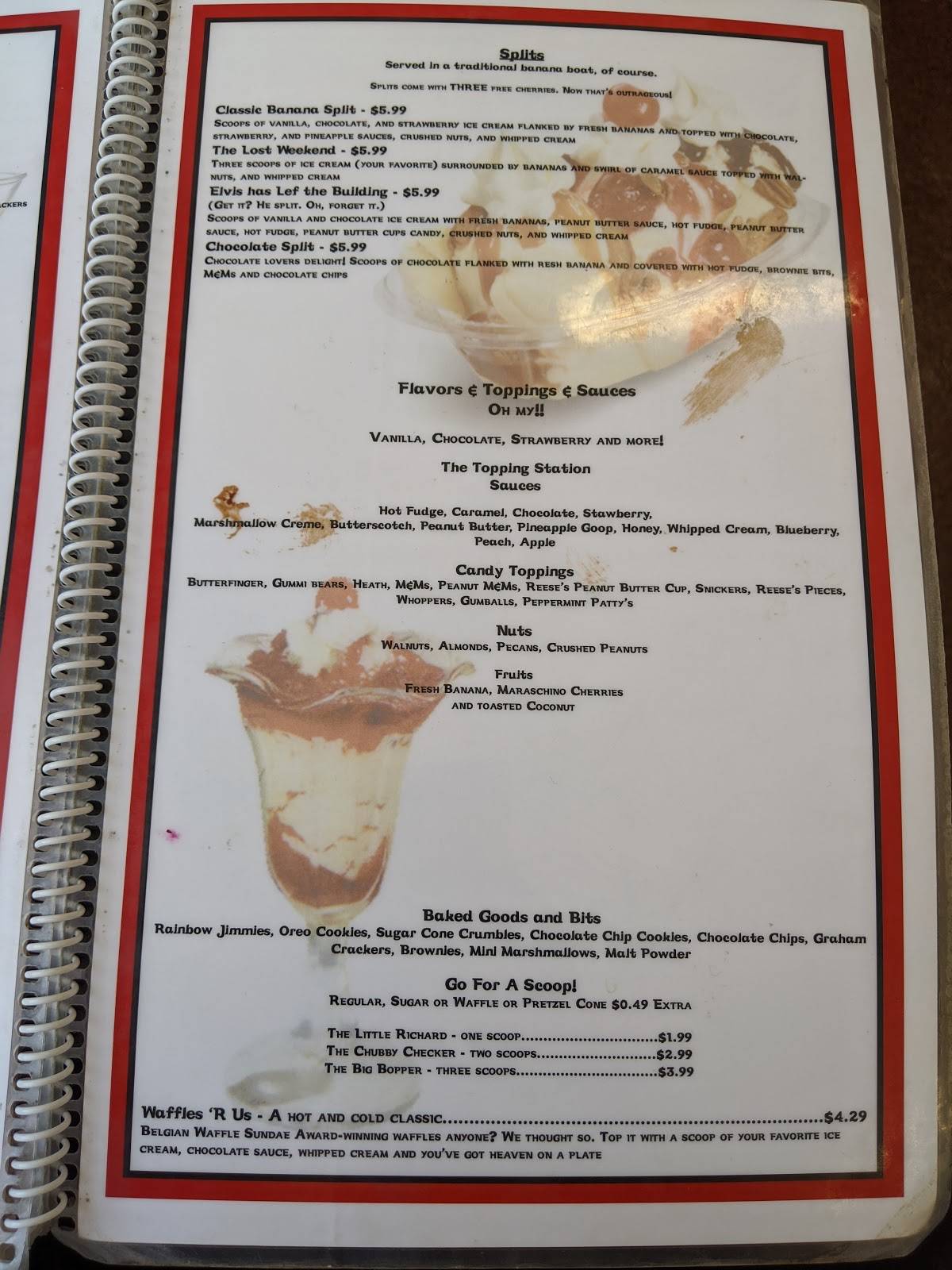 Menu at Chill Grill restaurant, Rock Springs, Elk St