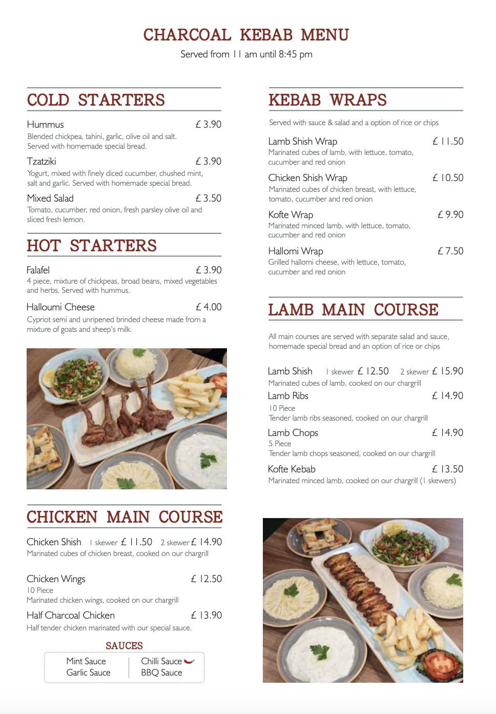Menu at Codfather & The Pearl Restaurant, Blackwood