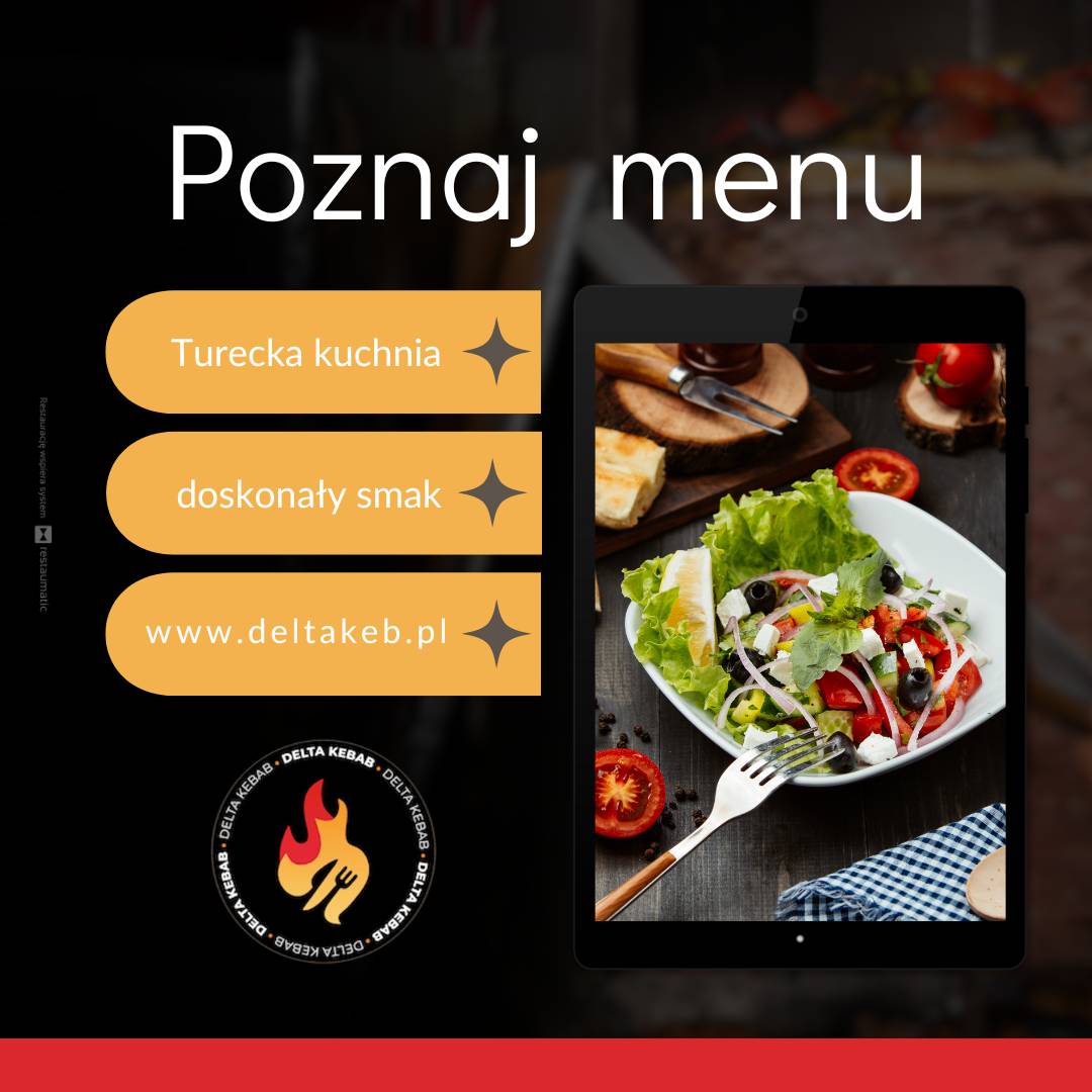 Menu at Delta kebab, Cieplewo
