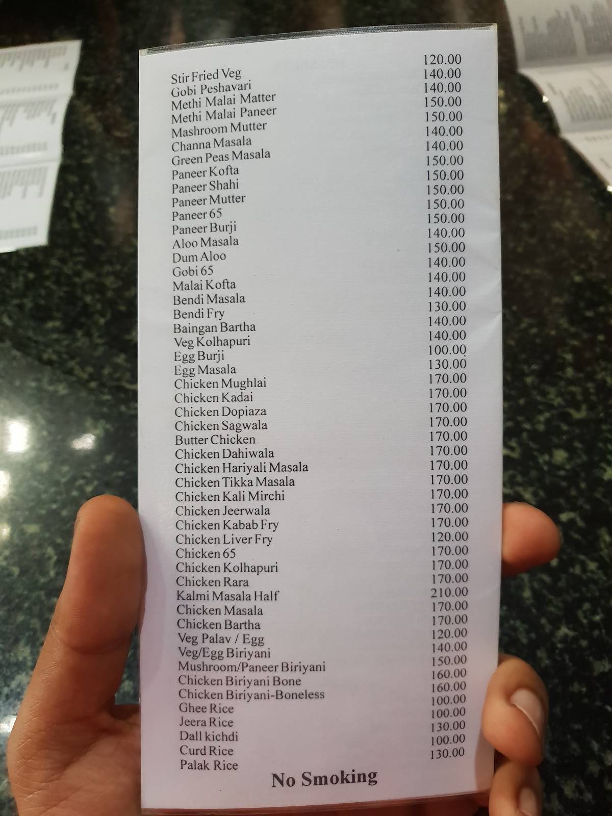 Menu at Dollops, Manipal