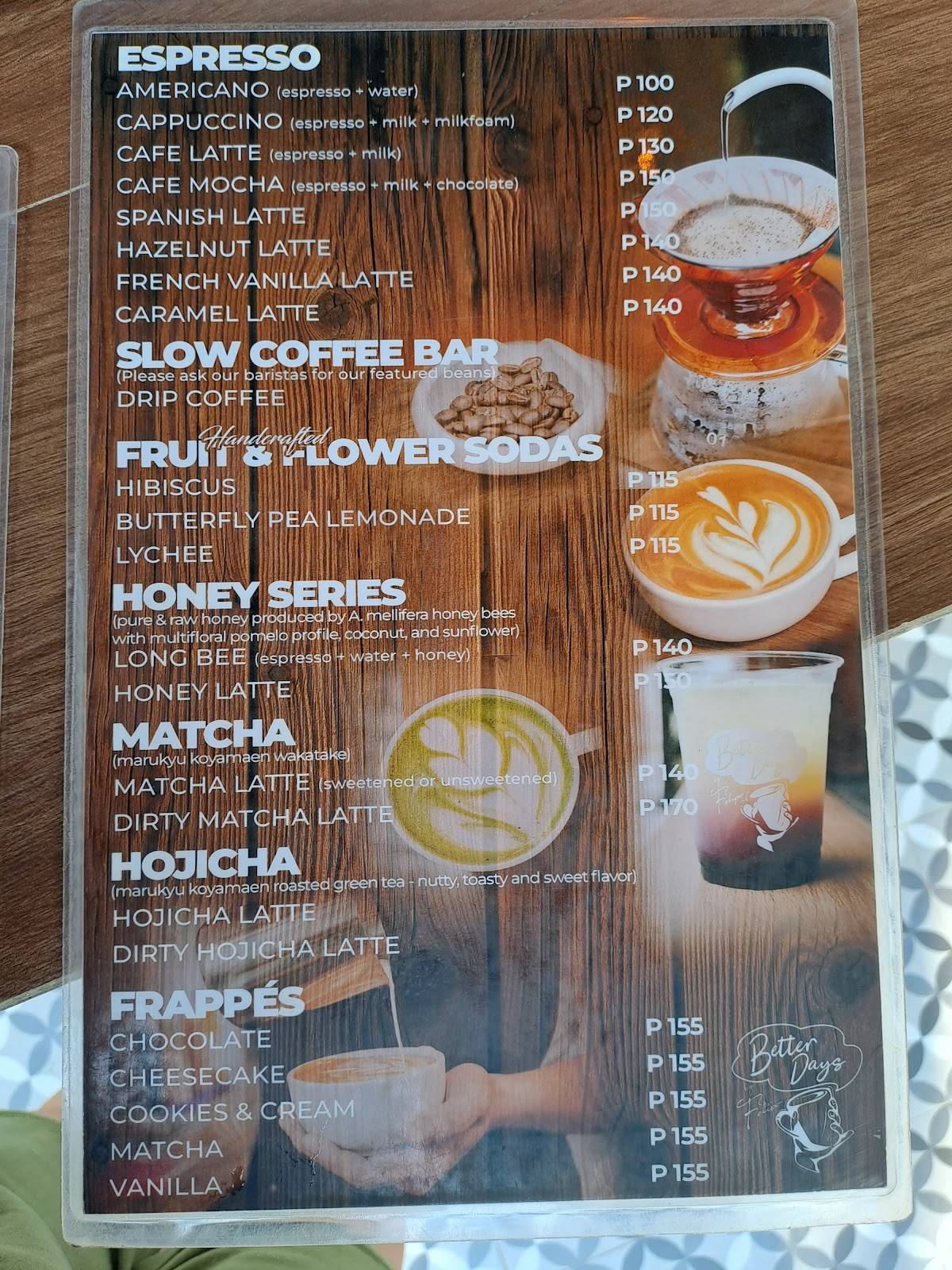 Menu at Felipo: Cafe•Bistro•Bar, Cuenca
