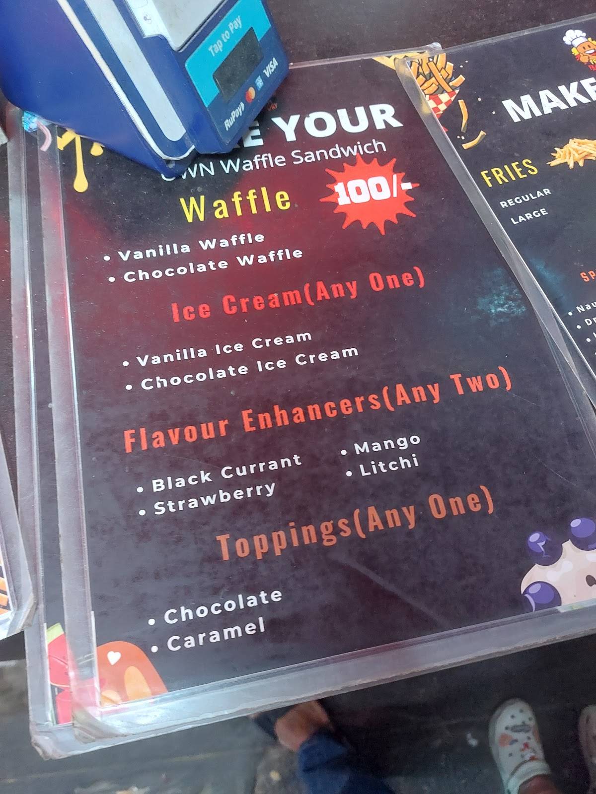 Menu at Fries Factory, Bengaluru, 207