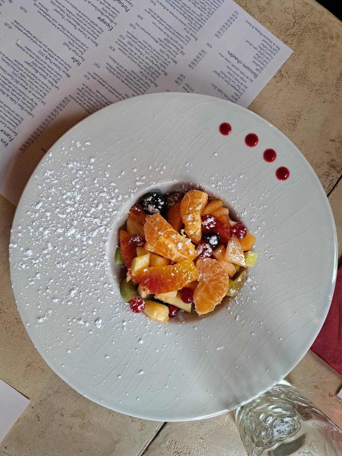 Menu au Le Patch restaurant, Verviers
