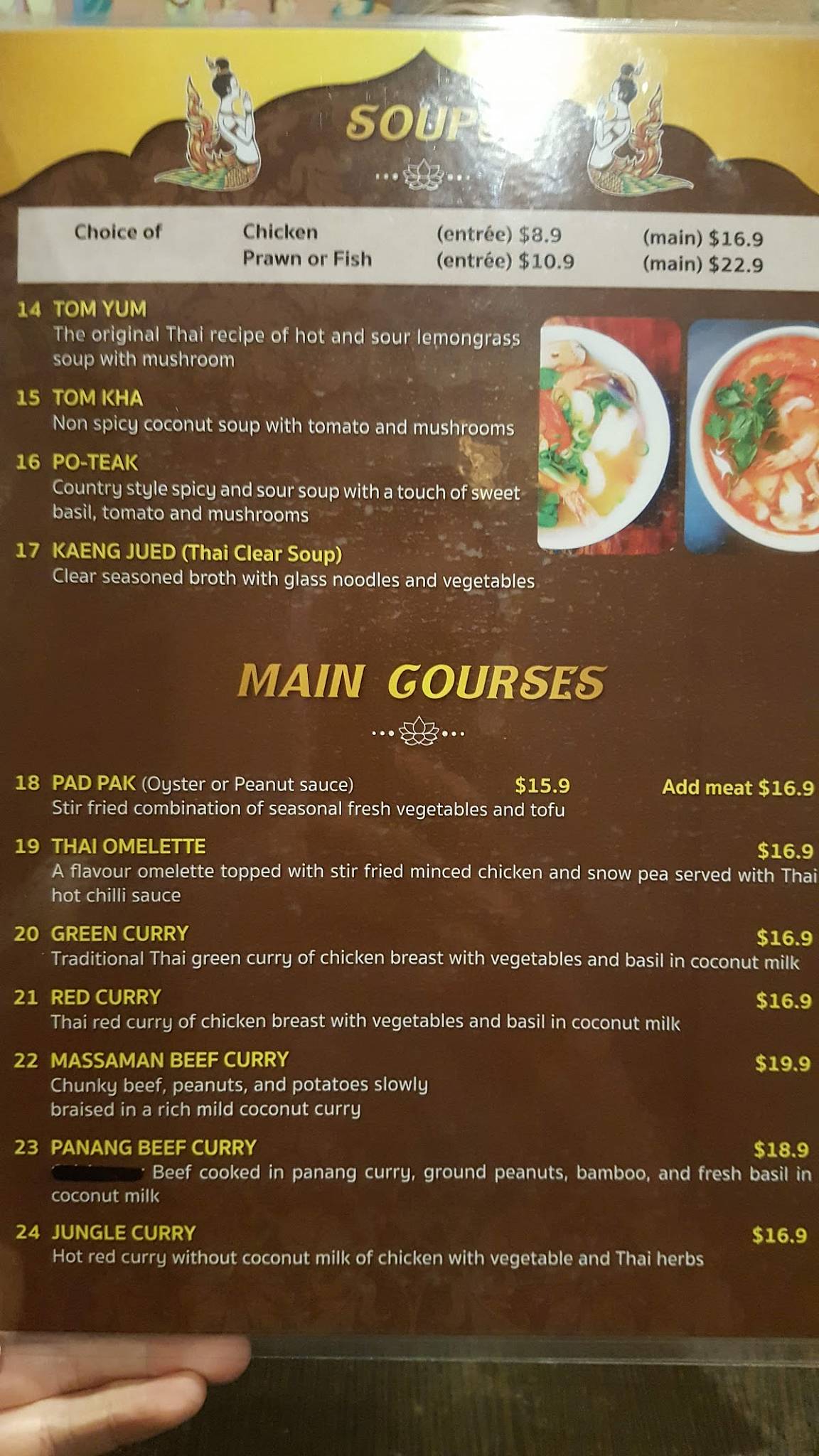 Menu at Little Ying Thai restaurant, East Victoria Park, Unit 3/895 ...