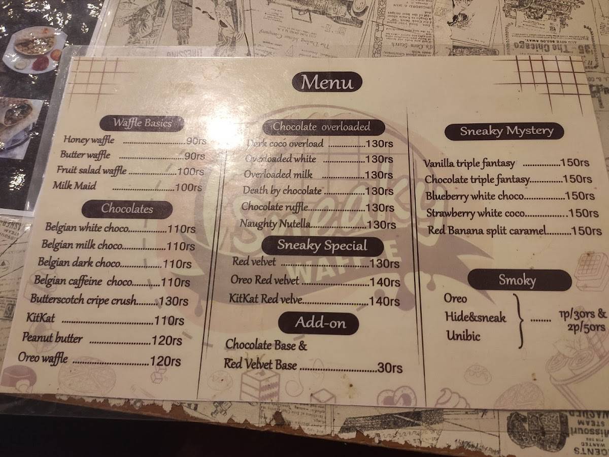 Menu at MAD GRILL ROOFTOP RESTAURANT, Pollachi